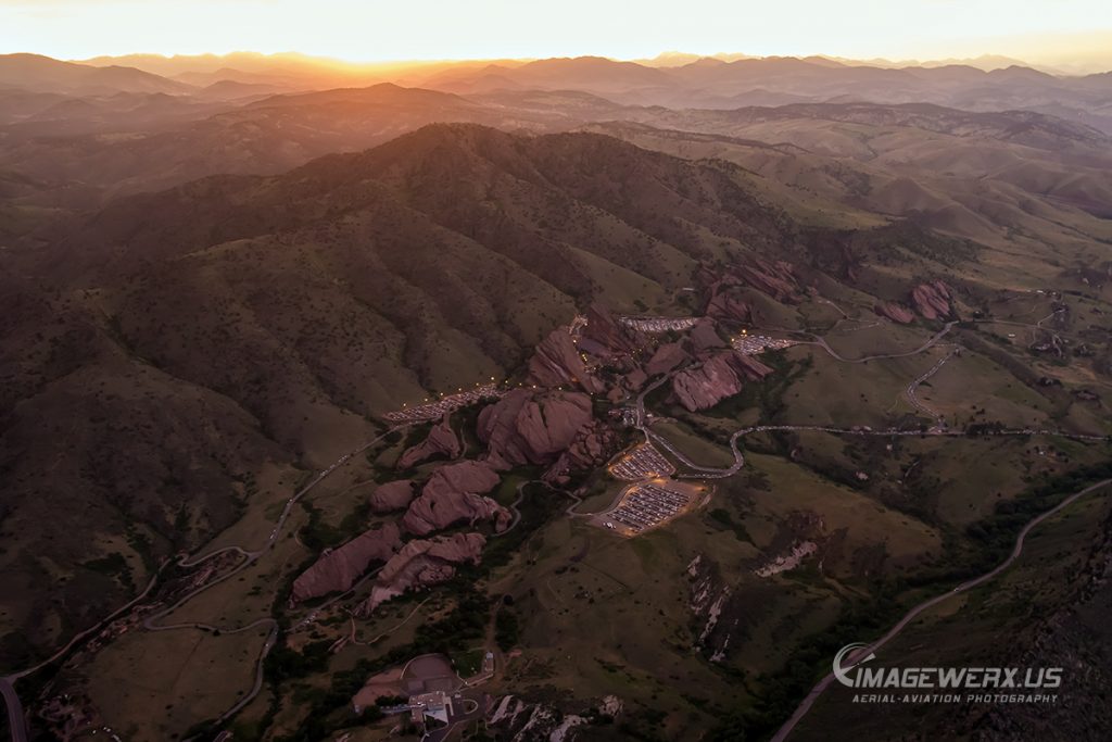 Red Rocks Amphitheater - ImageWerx Aerial & Aviation Photography