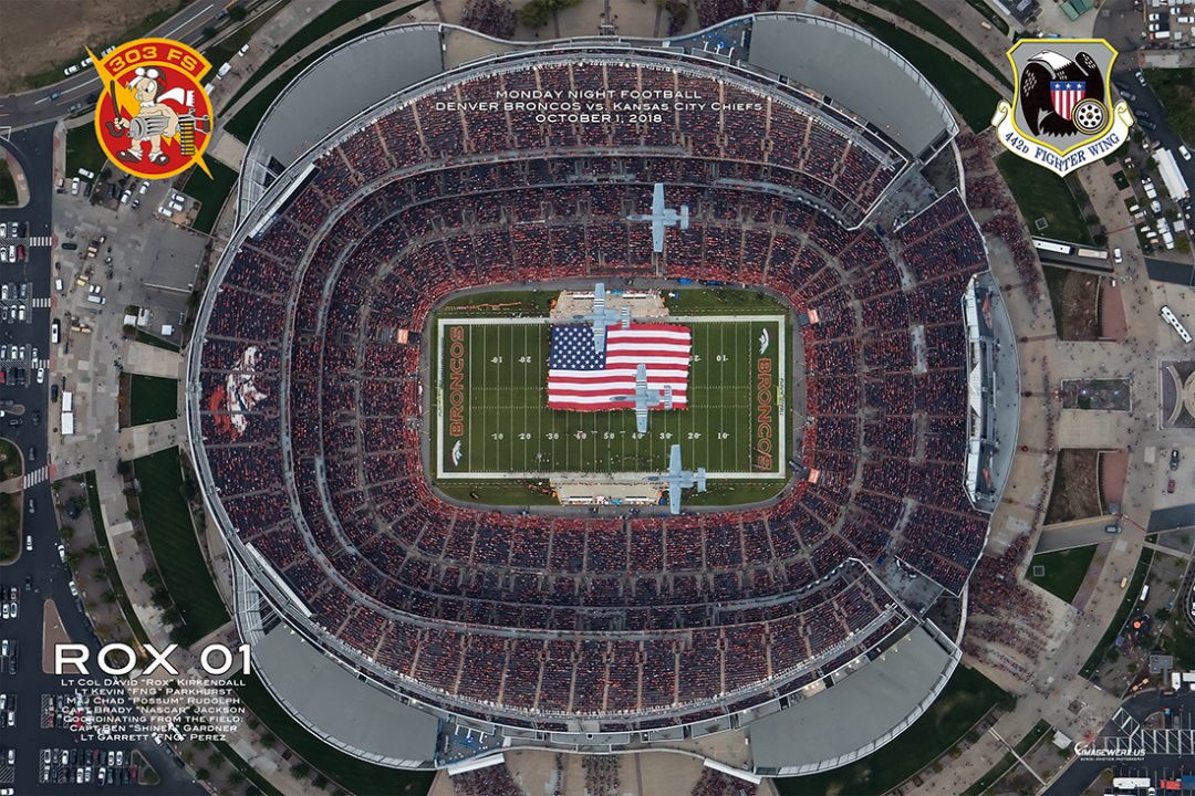 2018 Denver Broncos - KC Chiefs Flyover 442nd Version - ImageWerx ...
