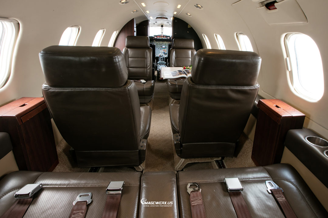 Lear Jet 35 Cabin - ImageWerx Aerial & Aviation Photography