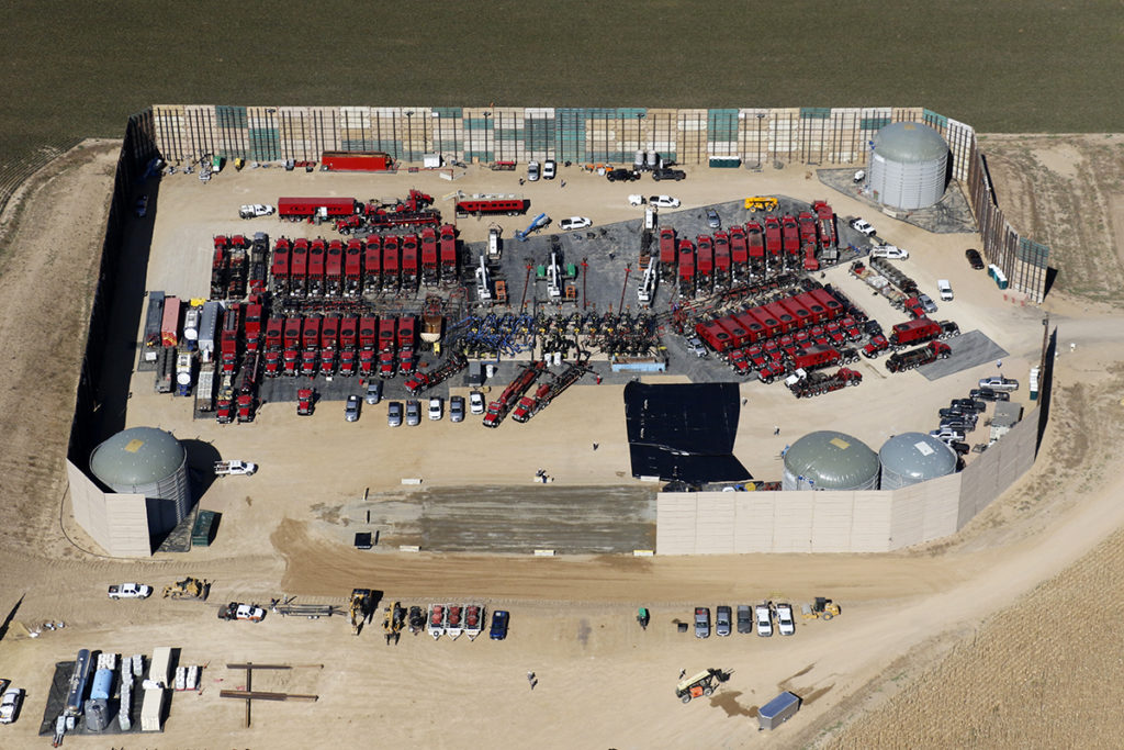 Fracking Site 1594 - ImageWerx Aerial & Aviation Photography