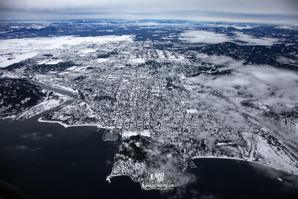One Mile Above Coeur d'Alene - ImageWerx Aerial & Aviation Photography